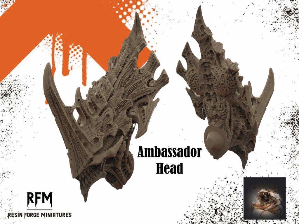 Ambassador Bug by IO_BUTOV – Space Bugs - Resin Forge Miniatures ...