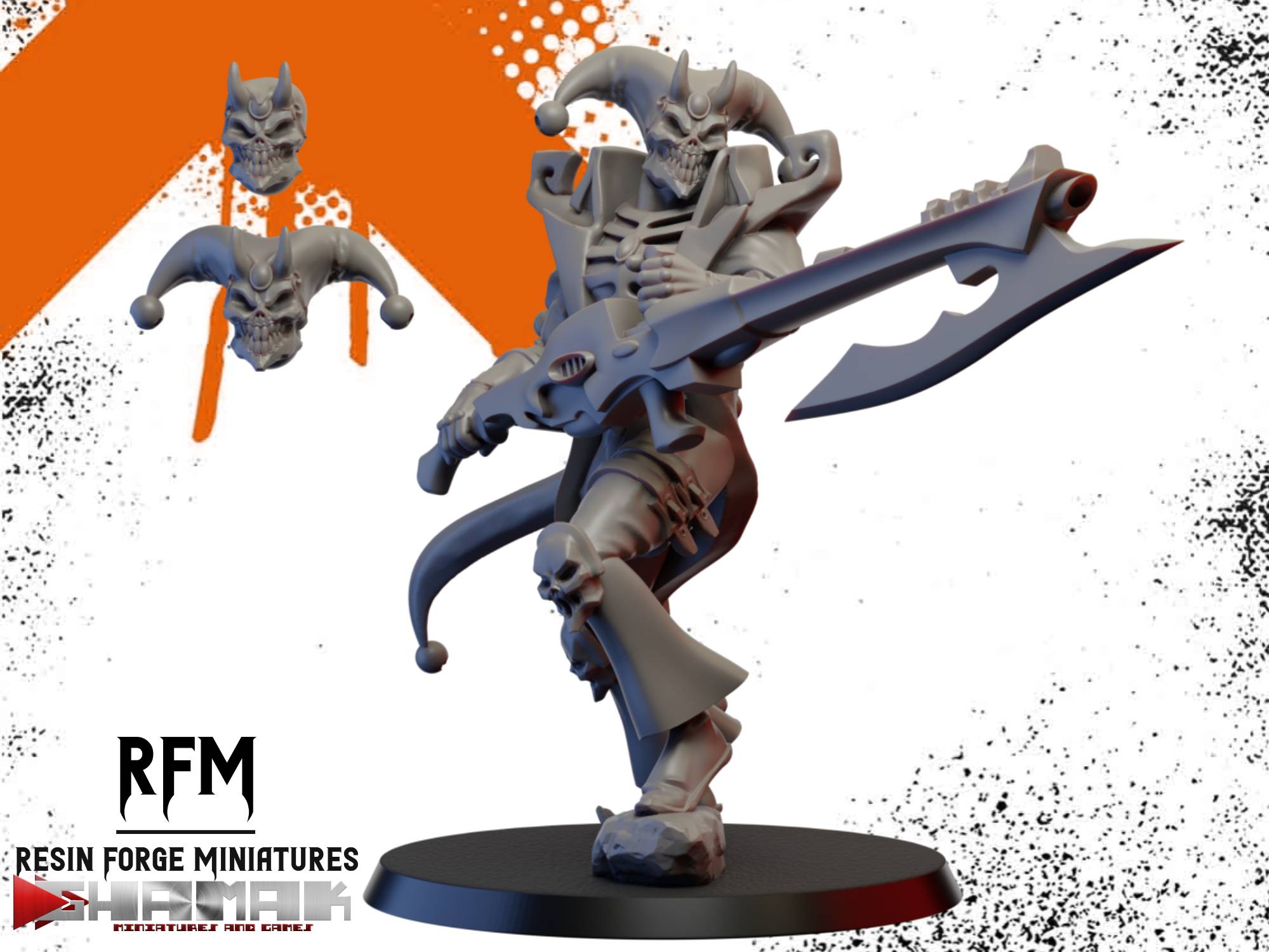 Space Elf Clown Army by Ghamak - Resin Forge Miniatures | Proxy ...