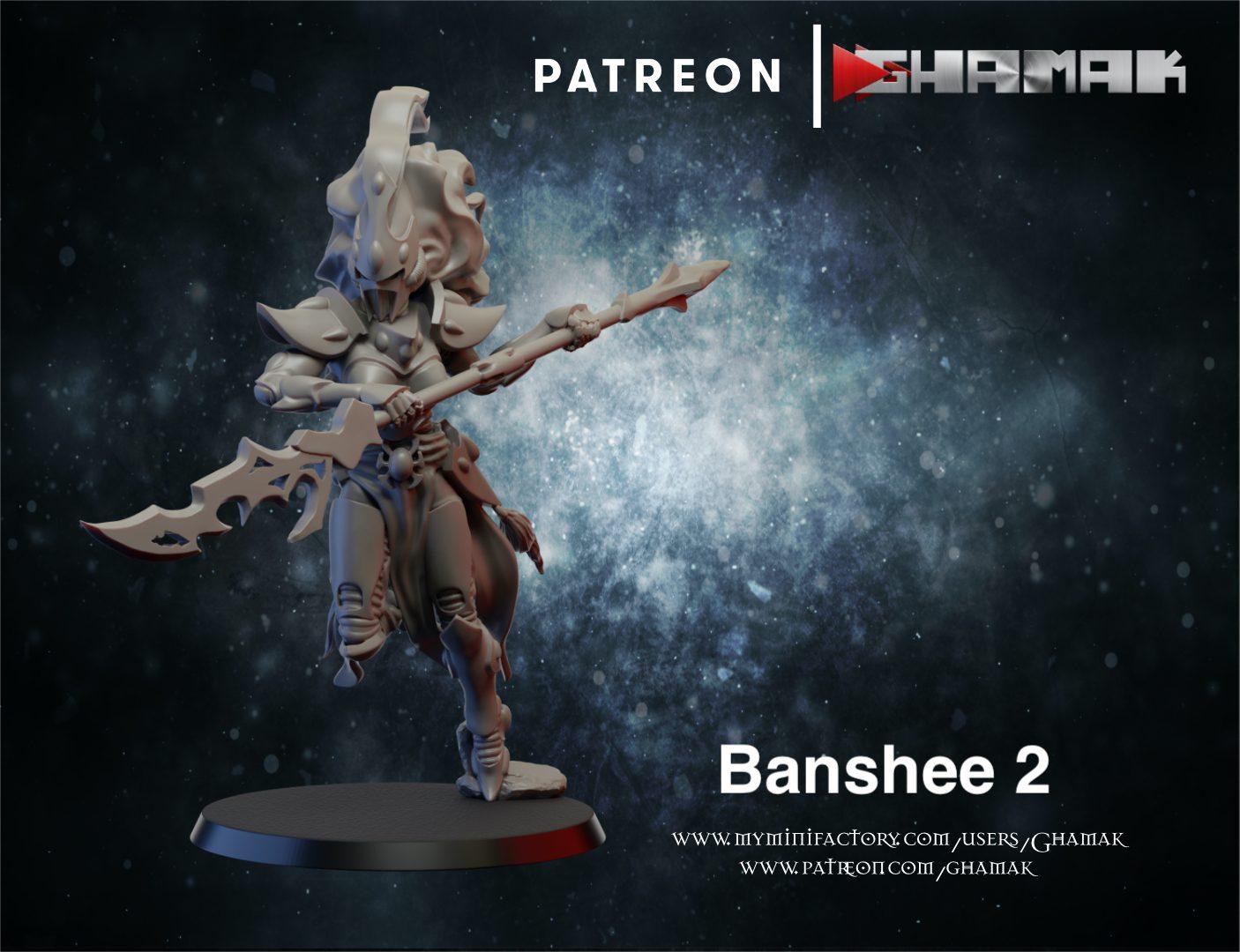 Space Elf Screamer Squad by Ghamak - Resin Forge Miniatures | Proxy ...